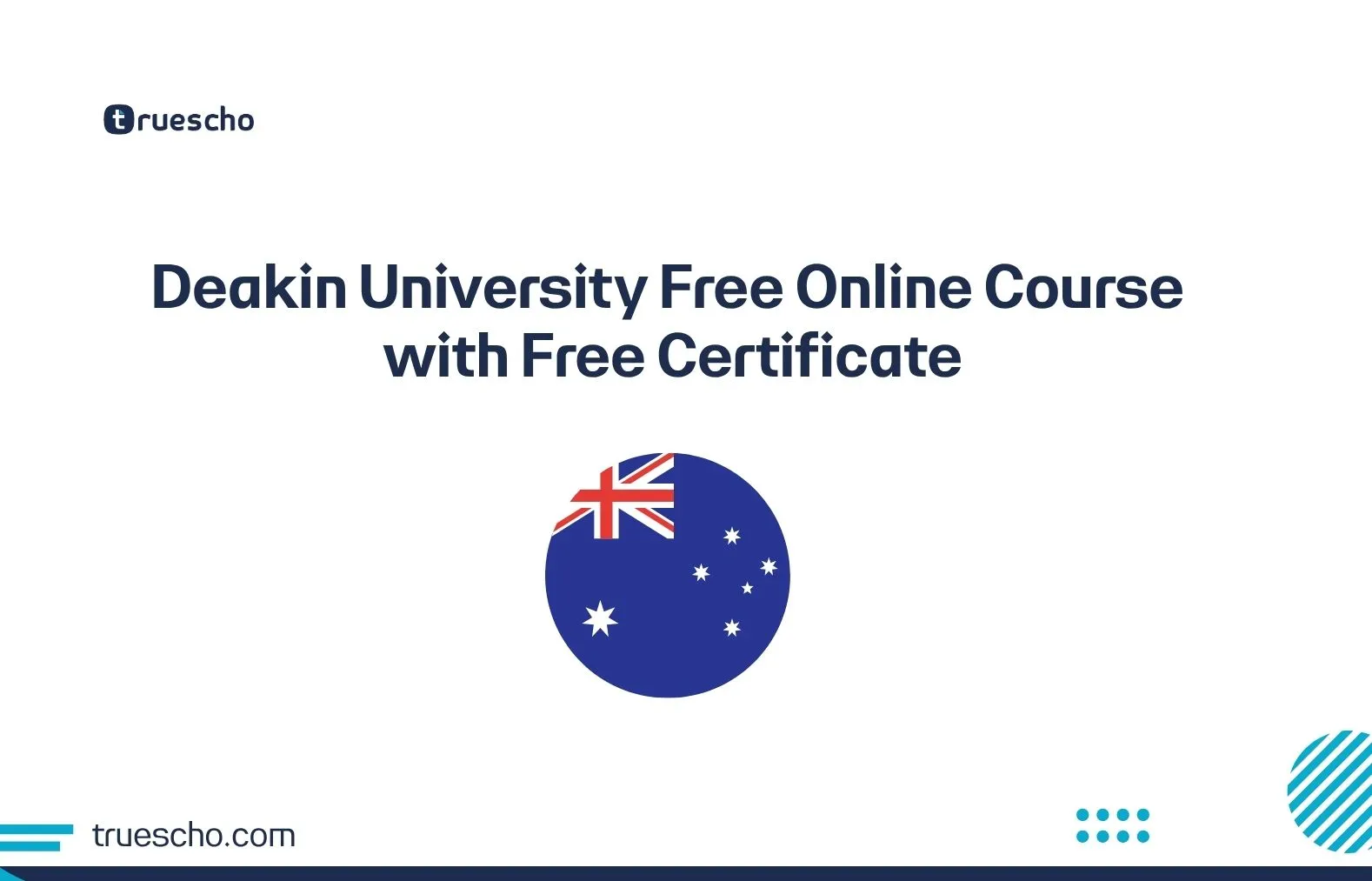 Deakin University Free Online Course With Free Certificate 2025 • Scholars