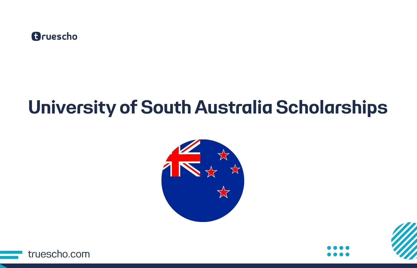University Of South Australia Scholarships 2025 ( Fully Funded ) • Scholars