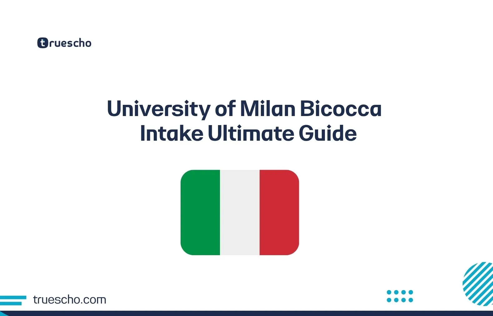 University Of Milan Bicocca 2025/2026 Intake Ultimate Guide • Scholars