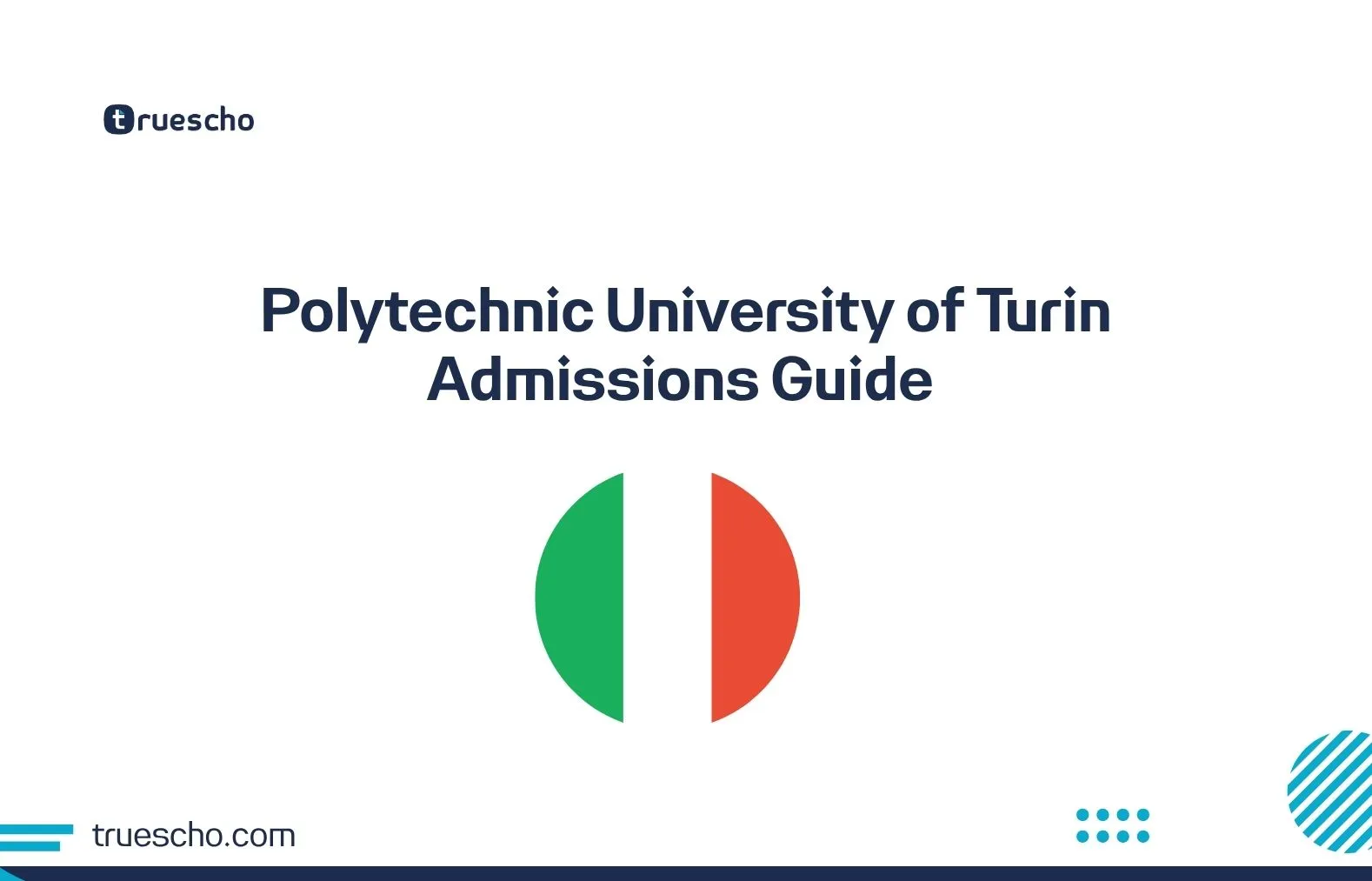 Polytechnic University Of Turin 2025-2026 Admissions Guide • Scholars