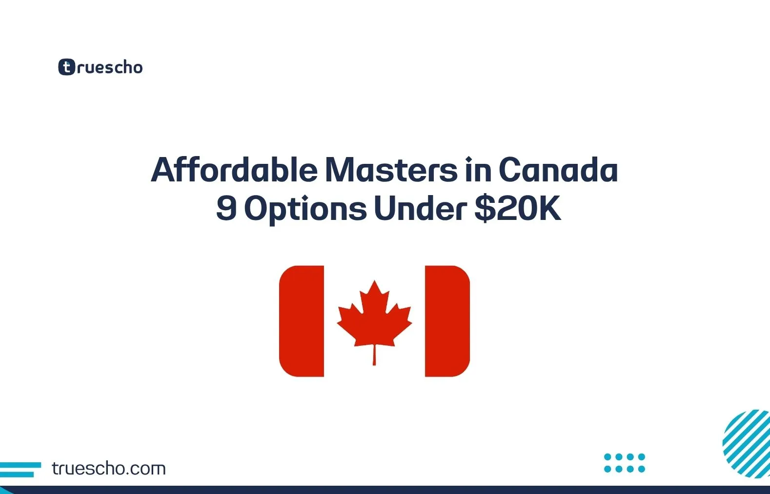 Affordable Masters In Canada: 9 Options Under $20K • Scholars