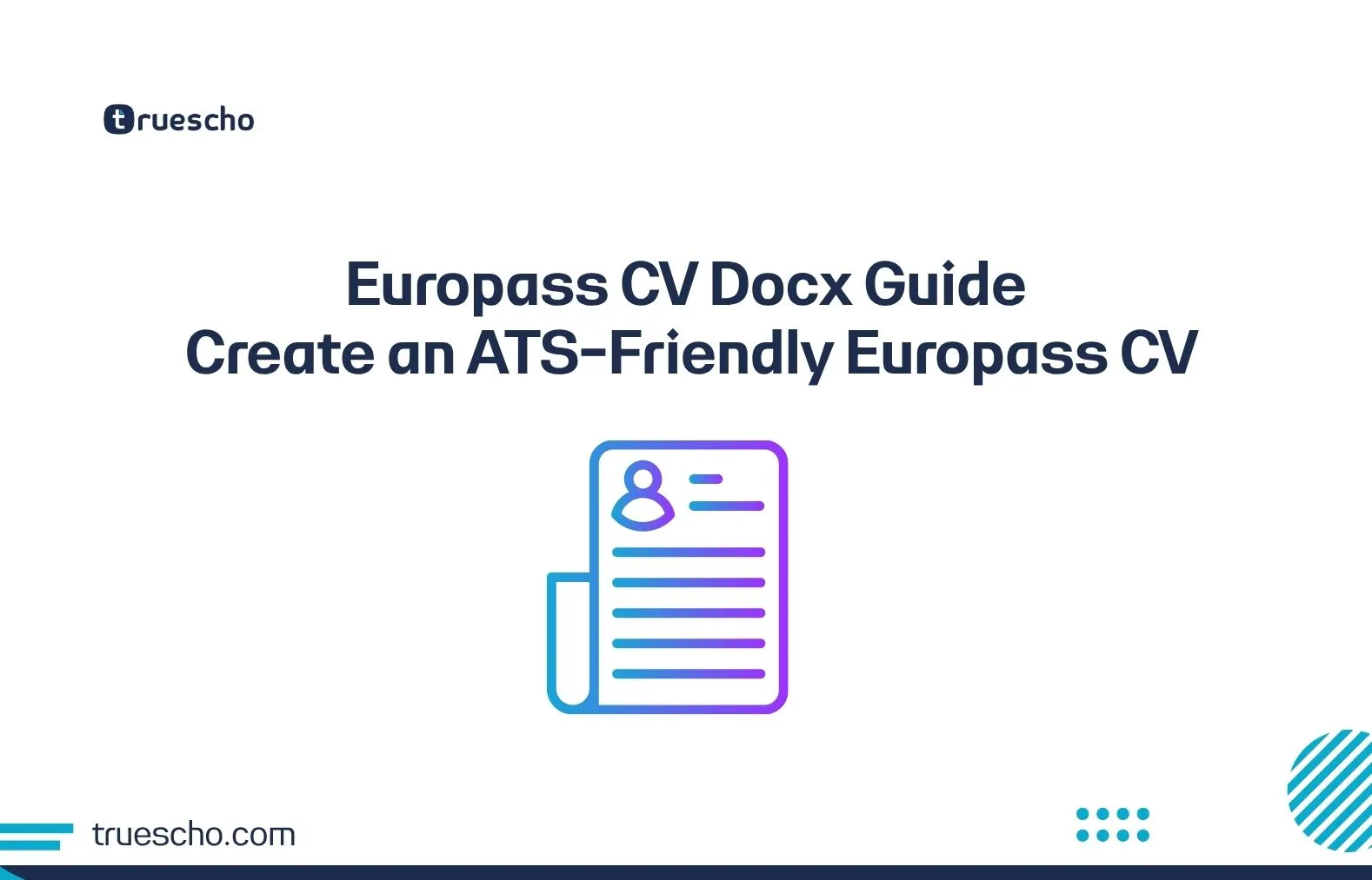 Europass CV Docx Guide: Create An ATS-Friendly Europass CV • Scholars