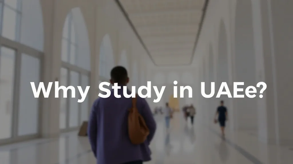 Why Study In UAE: Top 10 Benefits For 2026 • Scholars